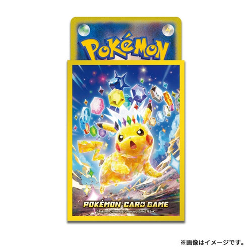 Pikachu Type Stellar Card Sleeves – Japan Youkoso | Japanese Card Game ...
